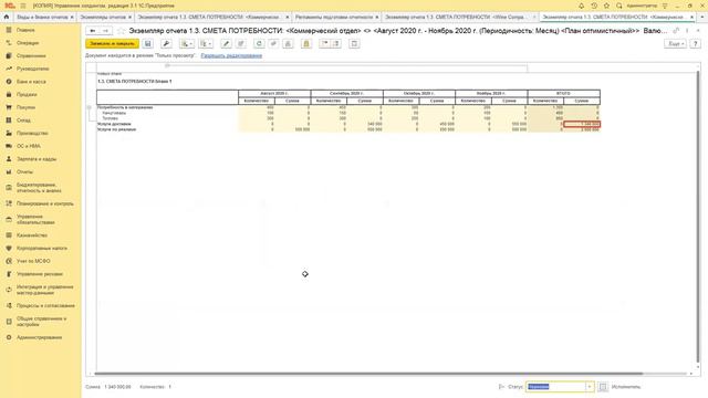 День №2, часть 1 _Бюджетирование_ в УХ