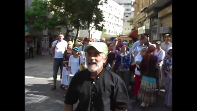 Уличная проповедь в Израиле. Яков Дамкани на улицах Тель-Авива