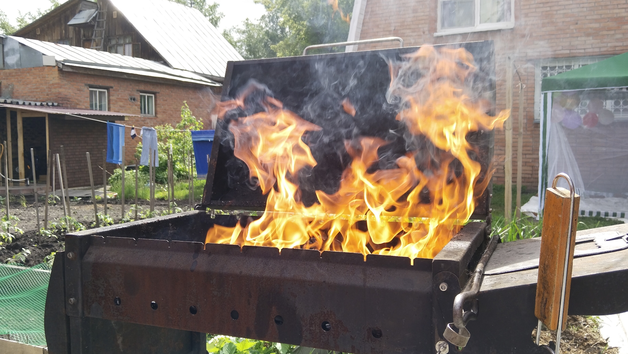 видео про огонь