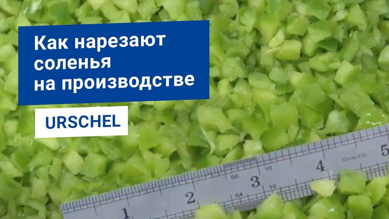 Нарезка замороженных и деликатных продуктов, сыра, мяса и колбасы на Urschel Affinity Integra Dicer.