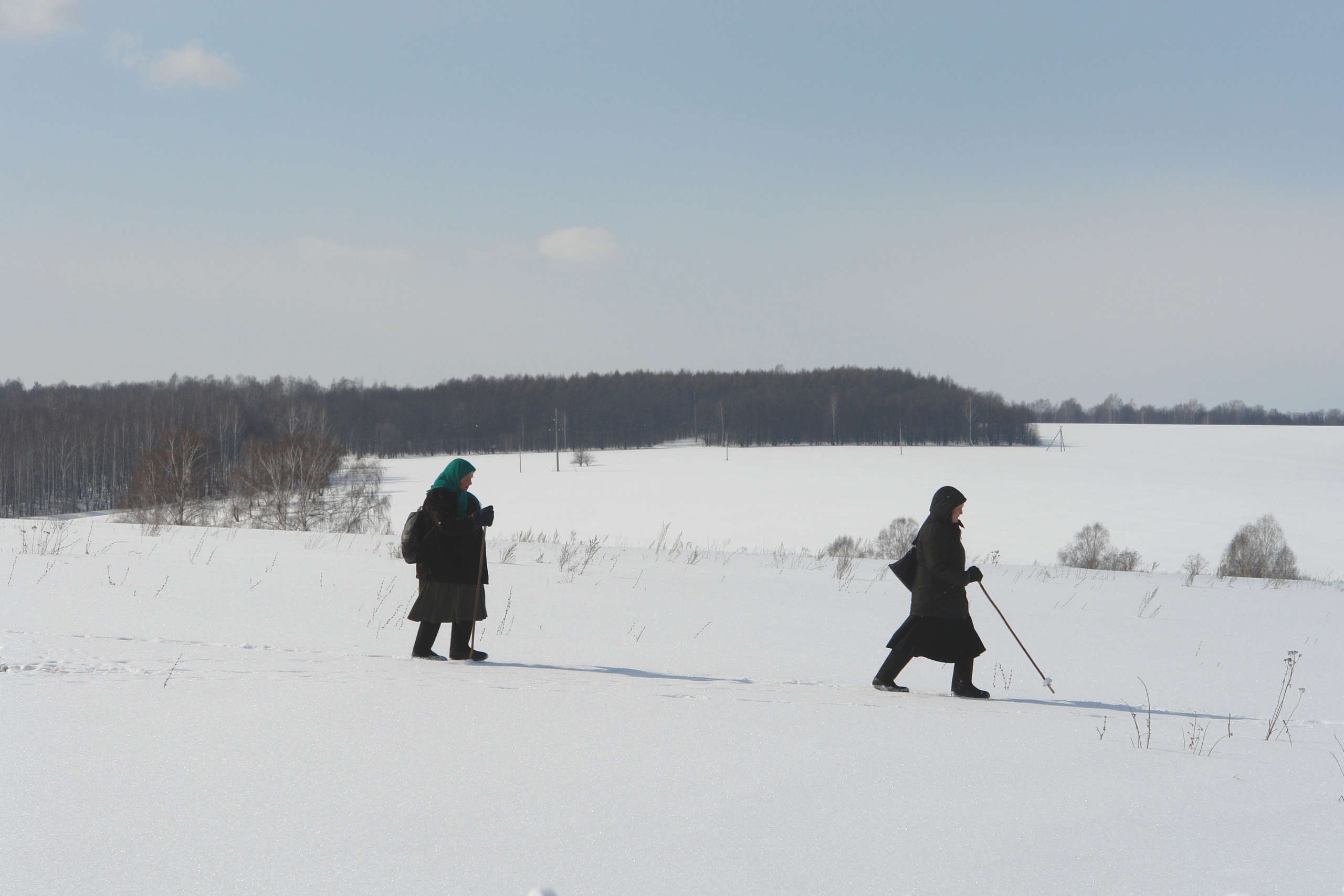 "ЗИМА НЕ ХОТЕЛА УСТУПАТЬ"... (Фото Измаила Ефимова (Йошкар-Ола), музыка Эдварда Грига)
