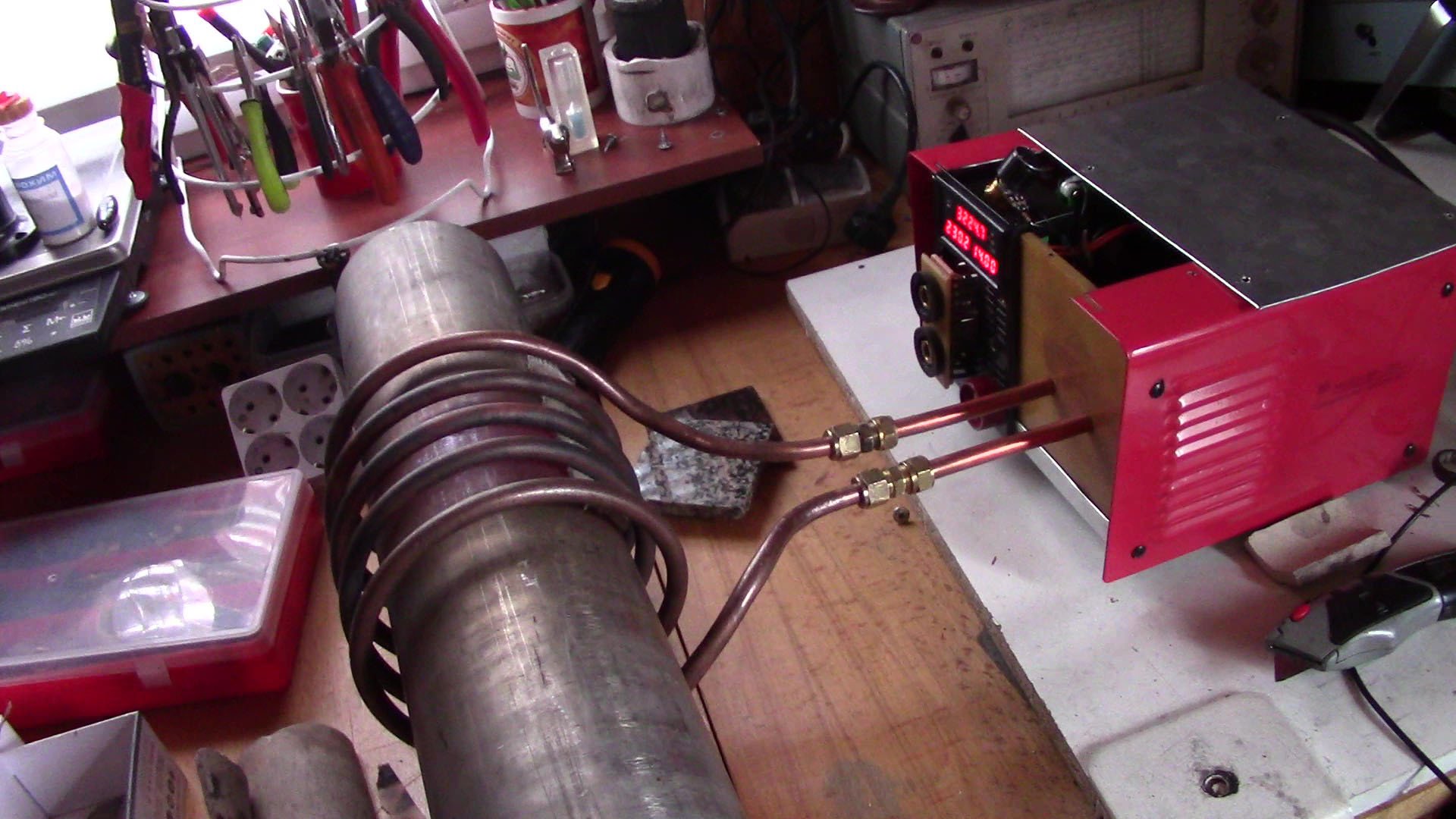 Часть 1  НЕМНОГО  ПРО НАСТРОЙКУ. Труба из нержавеющей стали.