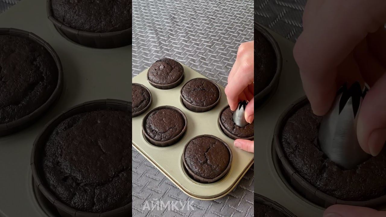 Капкейки с соленой карамелью и арахисом - вкусный десерт на праздничный стол или просто так!