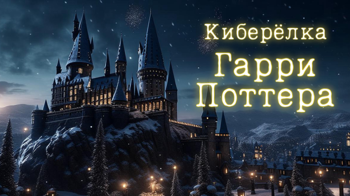 Ёлка для фанатов Гарри Поттера!