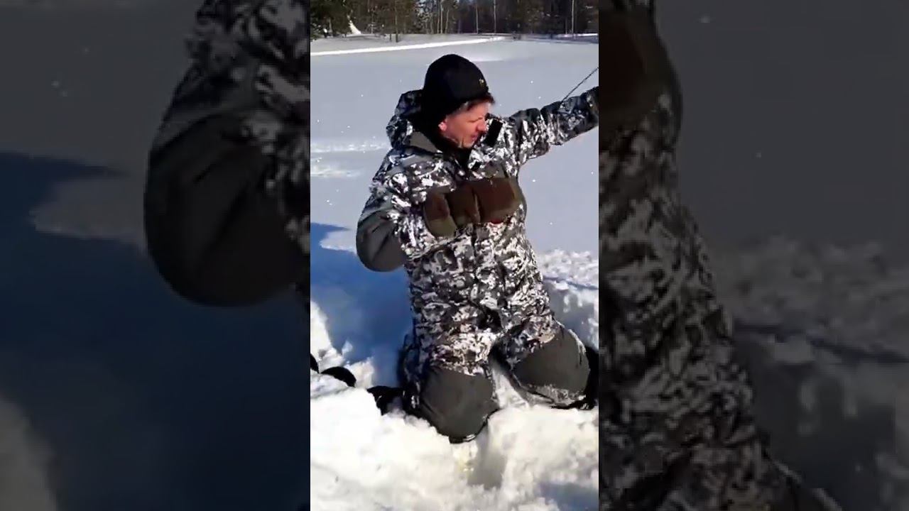 Зимняя щука #short #shorts