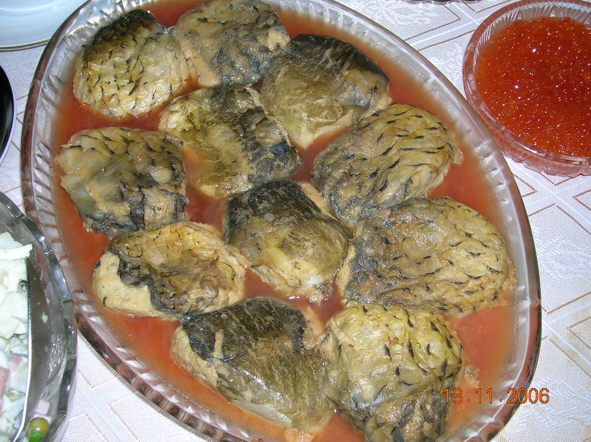 Рыба фаршированная (карп). Семейный рецепт заливных рыбных котлет.mp4