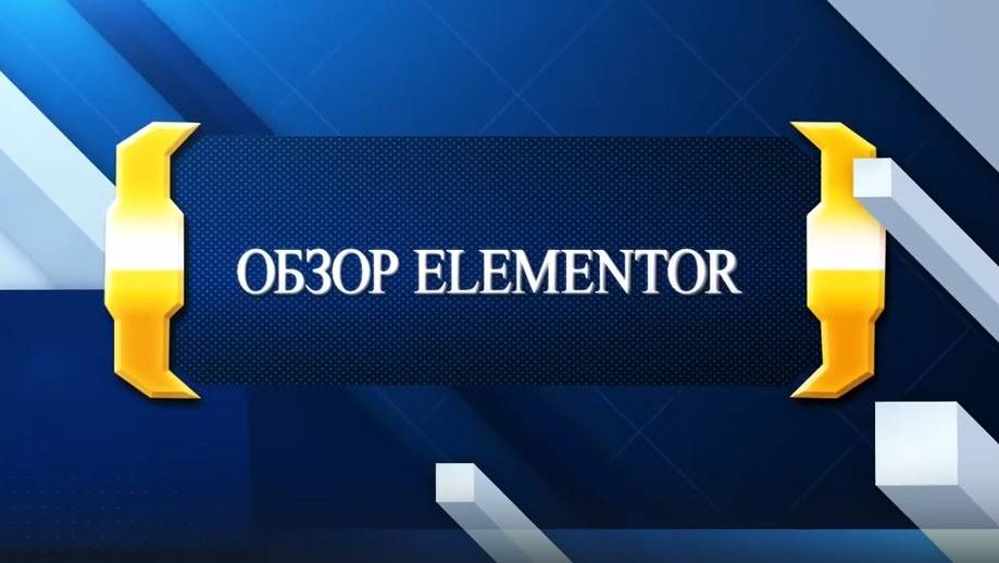 Обзор Elementor в шаблоне медицинского сайта от Поискпромед