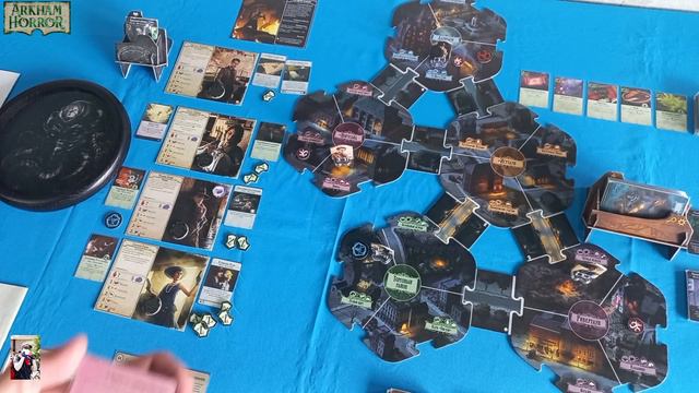 Ужас Аркхема (3 ред.) - 3.01. Начало сценария - Выстрелы вслепую