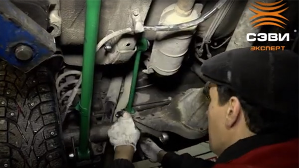 Замена реактивных штанг на а/м ВАЗ 2101-2107