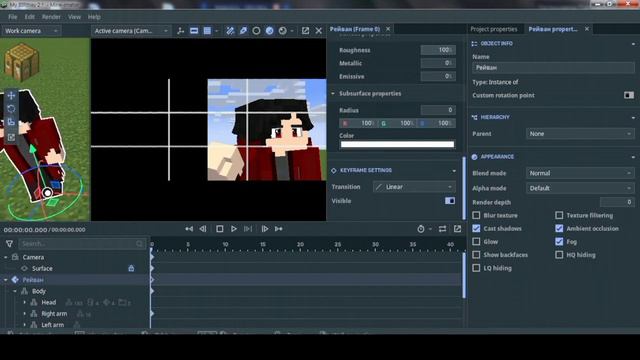 Speed render-Mine imator (Music video)