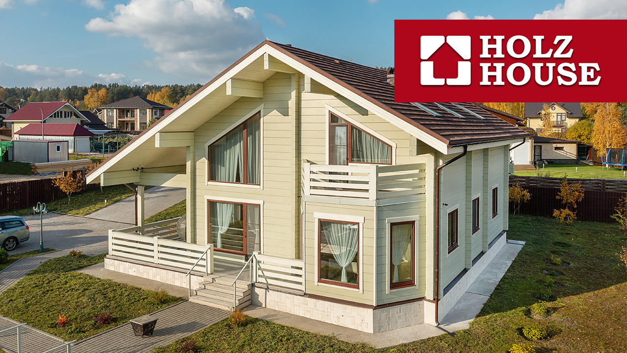 Дом из клееного бруса "Валенсия"