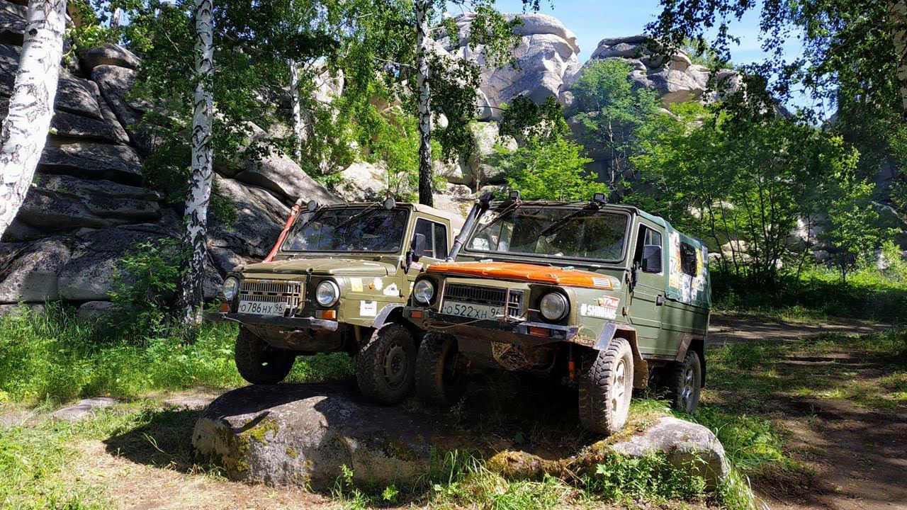 Автотуризм: Аракульский шихан, озеро Аракуль. На ЛуАЗах