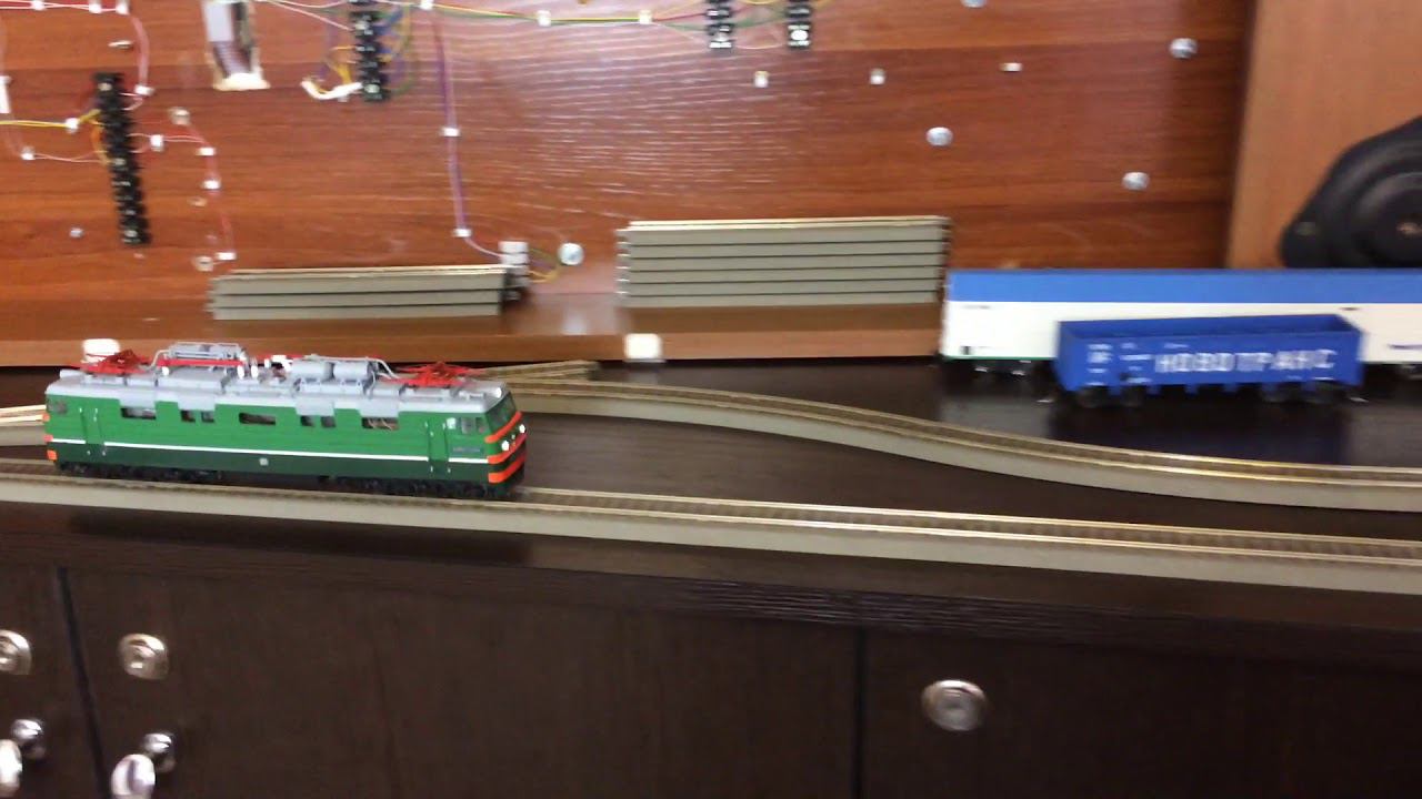 1:87 ВЛ60 МХО тестовый заезд