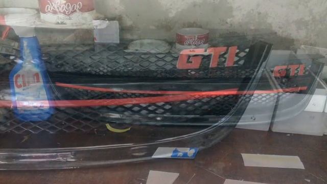 Решил переделать решетку радиатора под GTI Шевролет Лачети