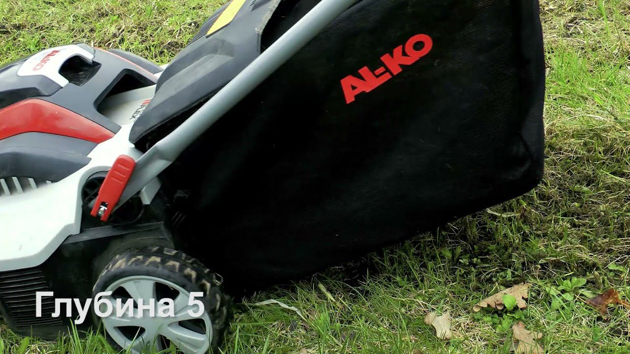 AL-KO Vertikutierer SF 4036: глубина обработки