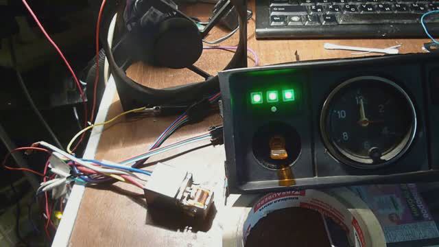 Включение вентилятора ВАЗ-2107. Запуск.