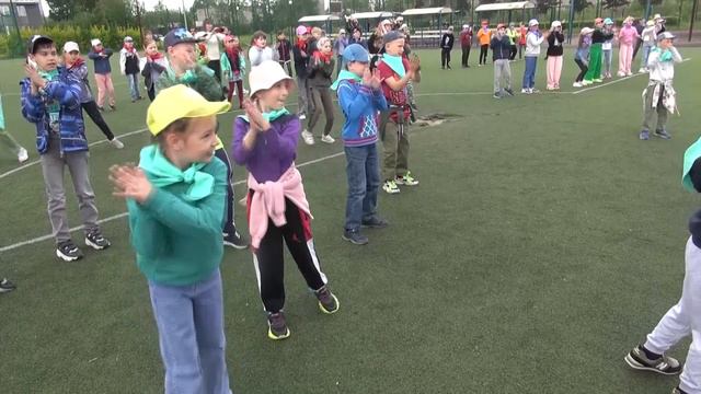 БРИГАНТИНА 604 праздничное открытие 1 смены