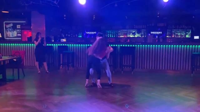 Танец Бачата [ Dance Bachata ] Дима Вагис и Супер Рыжая #848 &.mp4