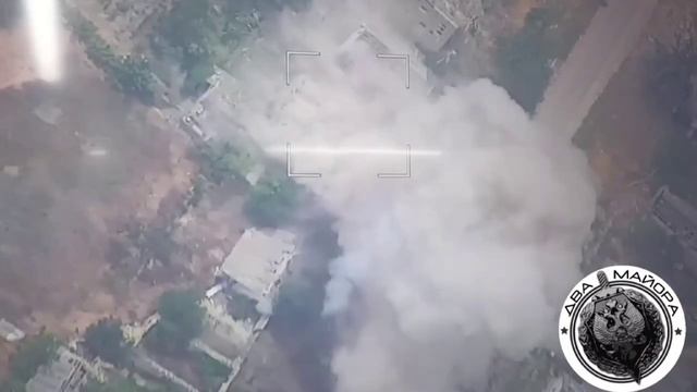 Прилет по вражеским позициям. ФАБ с УМПК и ЛМУР.