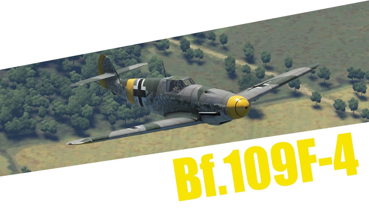 War Thunder | Реалистичные бои | Bf.109F-4 | 1.85.0.35 (Устаревшее)