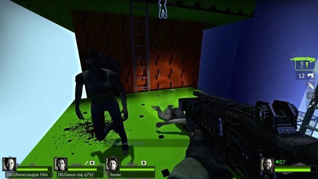 Left 4 Dead 2 Coop #20 Left 4 Mario