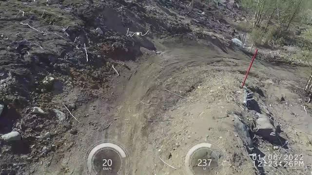 Скоростной спуск кросс-кантри в Мончегорске