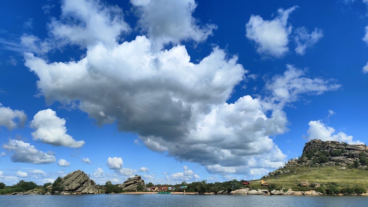 Юго-запад Алтайского края оз. Колыванское