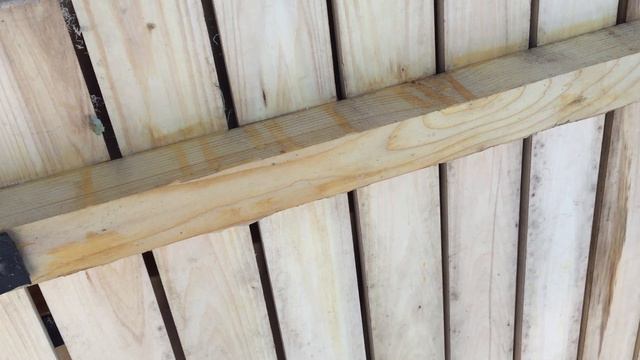 Трапы в баню склеенные эпоксидной смолой. Что стало через год?