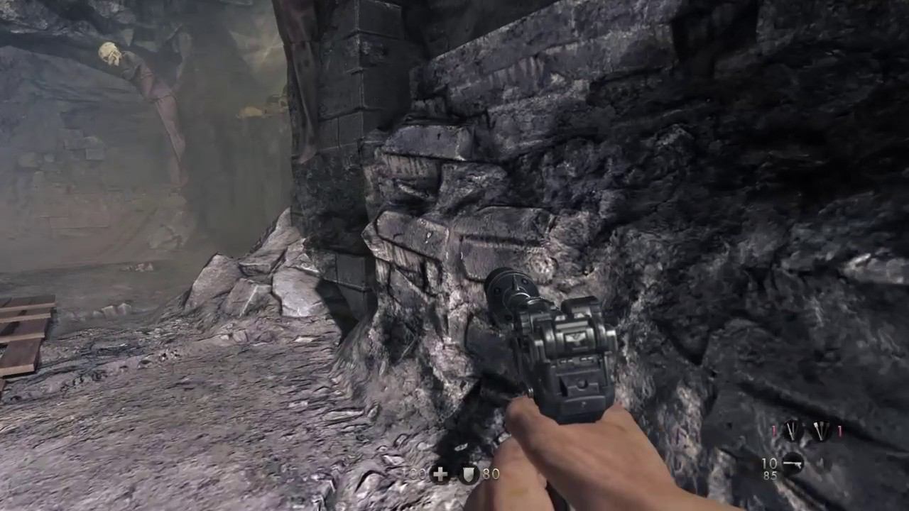 Видеопрохождение Wolfenstein: The Old Blood на PlayStation 4. Часть 4. (Снято в 2017 году)