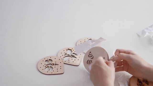 Подставки под чашки-трафареты "Бабочки 1", "Бабочки 2", "Бабочки 3", ТМ "Полноцвет"