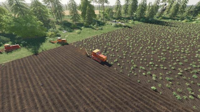 Сельские  будни  #20  История  одного  поля  ч1          Фермер  симулятор 19   карта  Пионер .