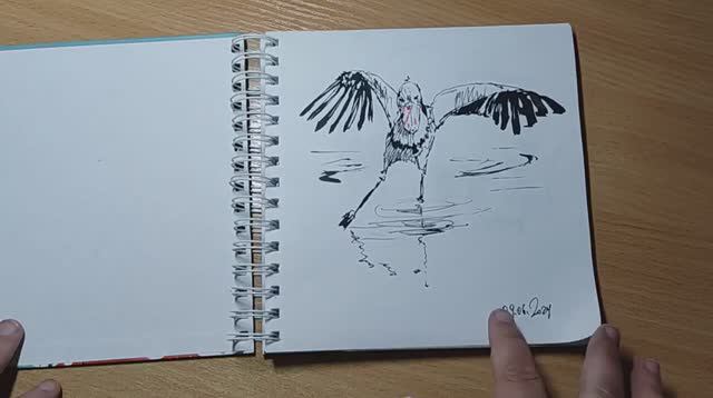 Скетчи Pilot Parallel Pen. Листалка