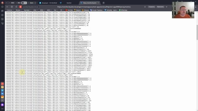 Rancher [10] - Мониторинг приложений пользователя.