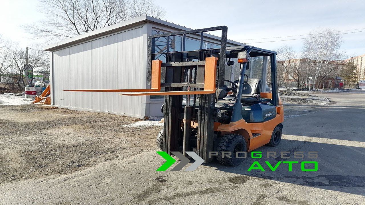 Вилочный погрузчик TOYOTA 7FG25 вагонного типа