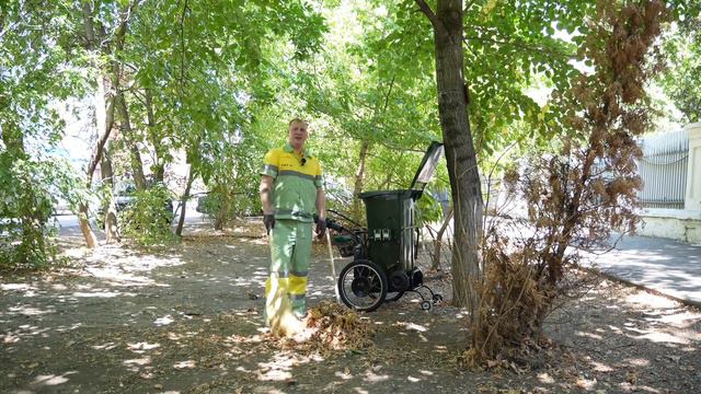 Как убирать быстрее с тележкой EWA