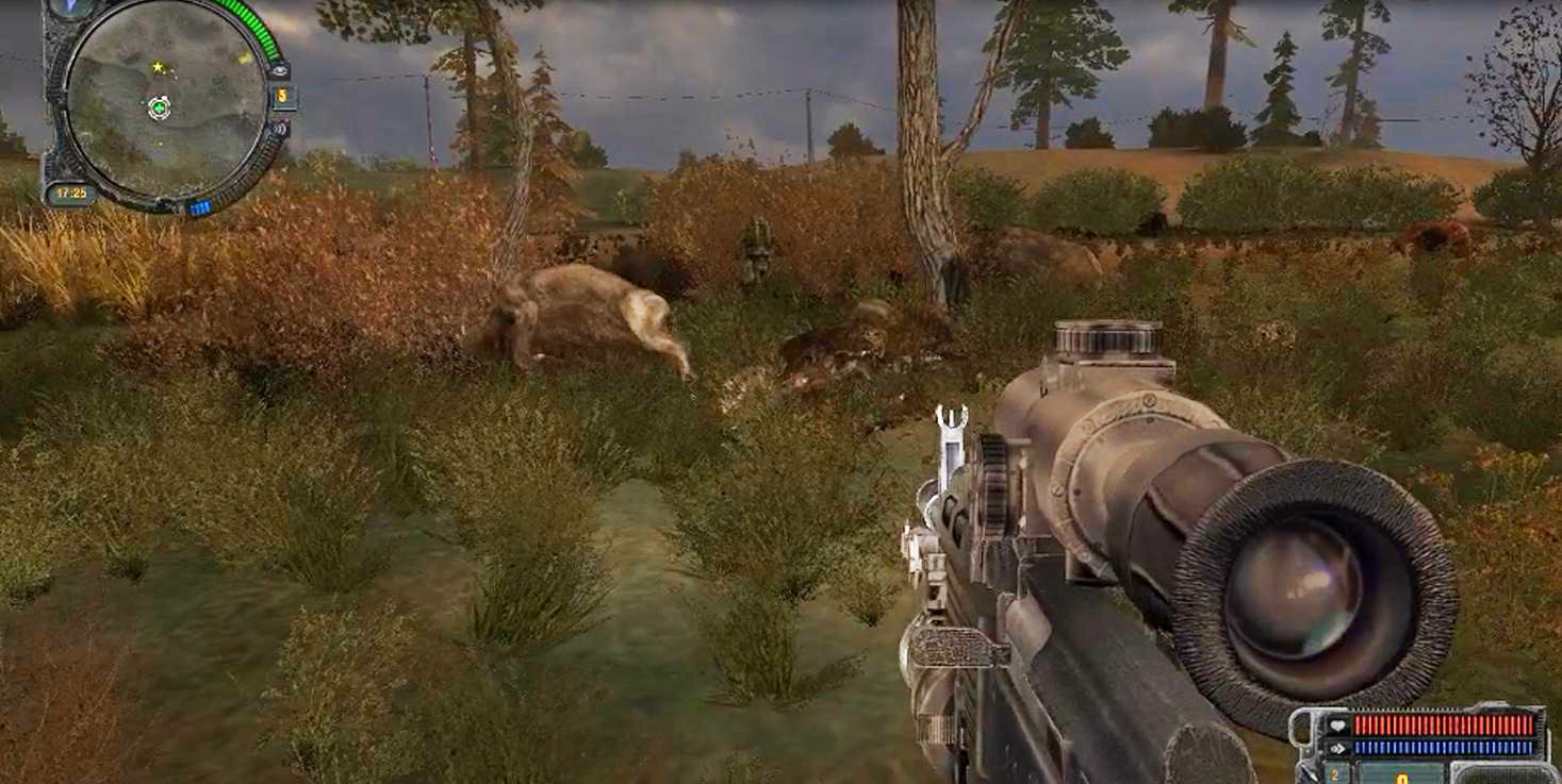 S.T.A.L.K.E.R.: Зов Припяти.Провести замеры в плавнях