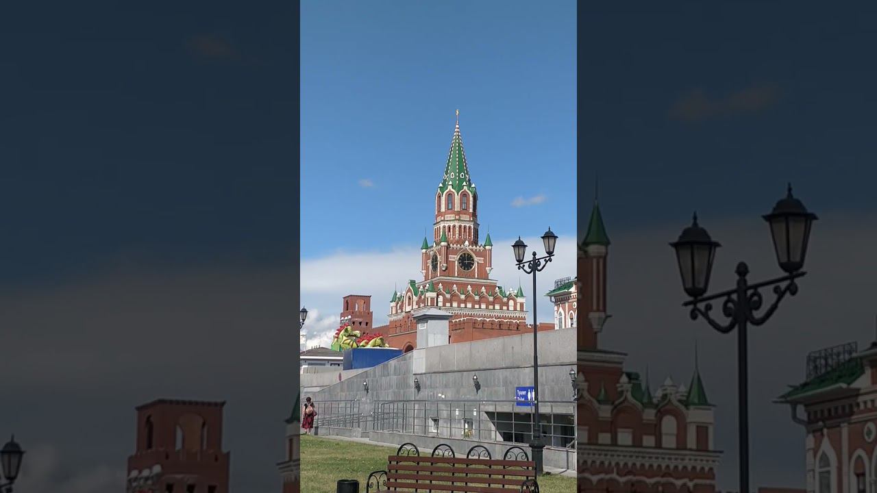 2023.07.24 Йошкар-Ола. Бой курантов на Благовещенской башне