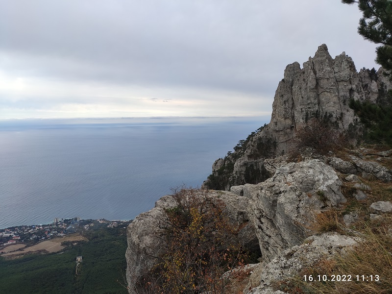 Крым. Гора Ай-Петри. 16 октября 2022
