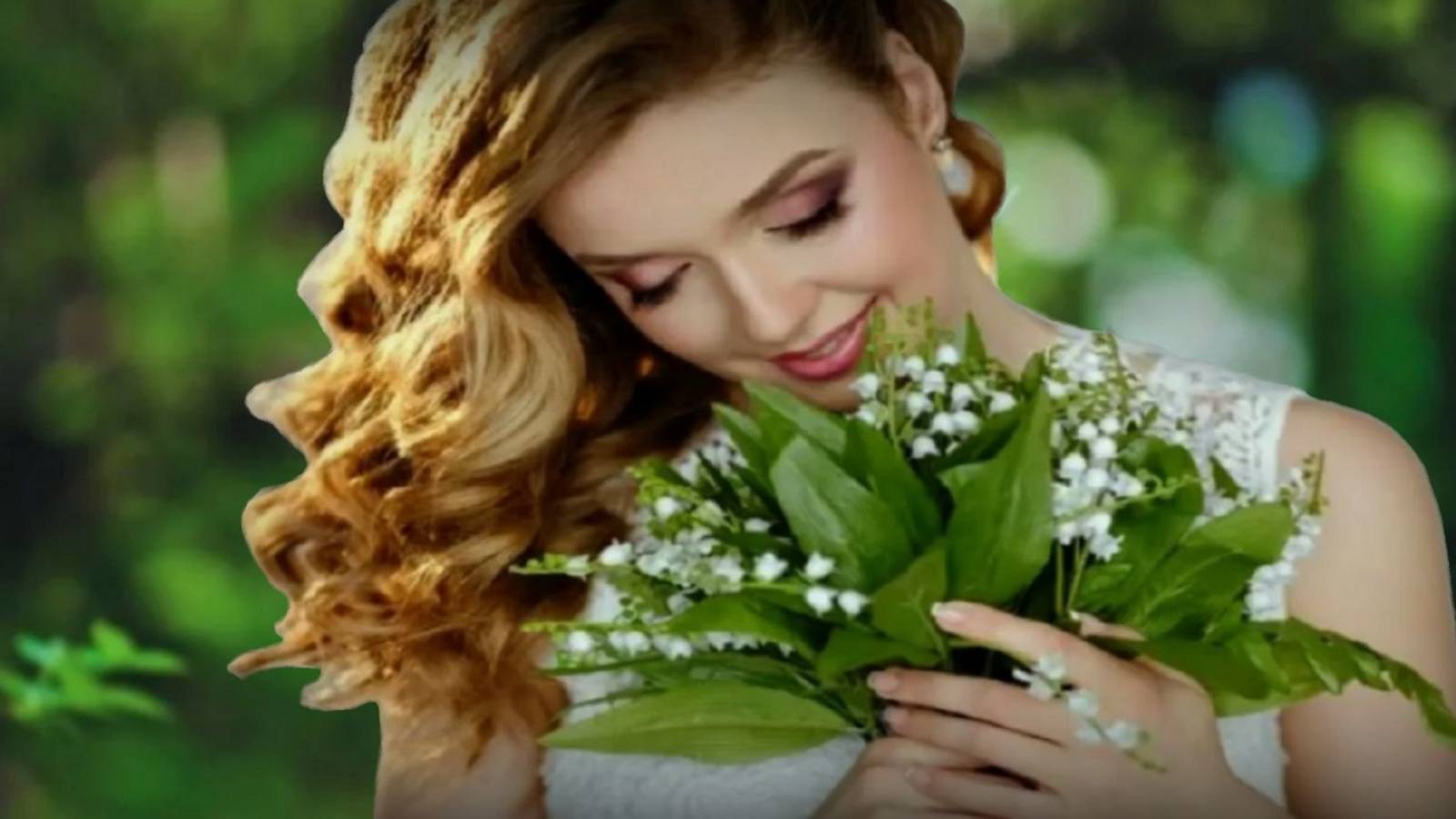 Я ландышей букет увидела во сне…На улице февраль…Наверное, к весне! ___Музыка – Сергей Аверьянов___