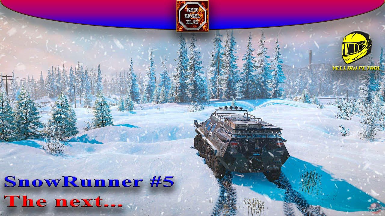 Snowrunner #6. Добиваем Аляску и назад, в Россию.