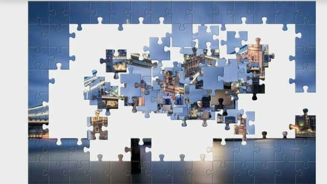 Тауэрский мост в Лондоне.