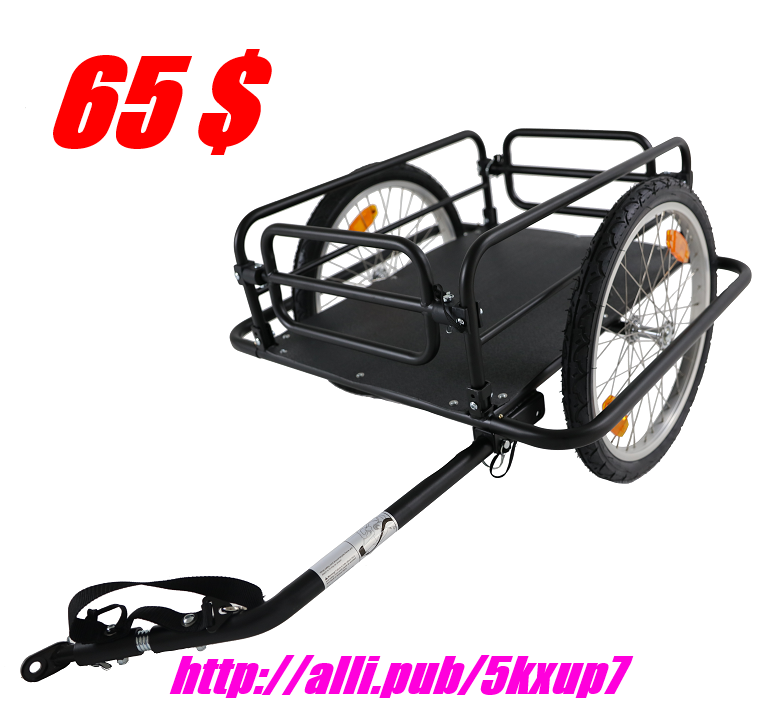 Landon, быстросъемный, грузовой велоприцеп.