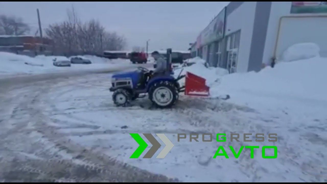 Задненавесной кузов на трактор для уборки снега и прочих уборочных работ PROGRESS-AVTO