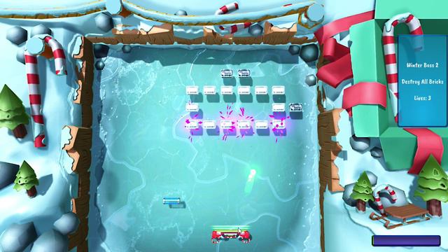 Glaive Brick Breaker - winter is coming 50 (boss 2)