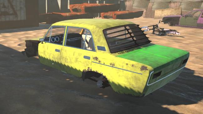 Путь со свалки до опер мерса! №1 Начало. My Garage