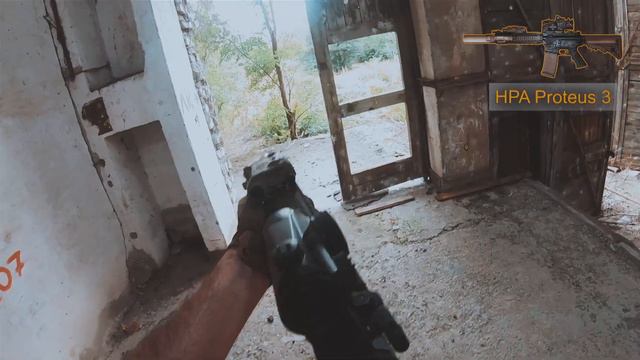 HPA Proteus 3 | ВВД Протеус 3 | Момент с игры | Airsoft