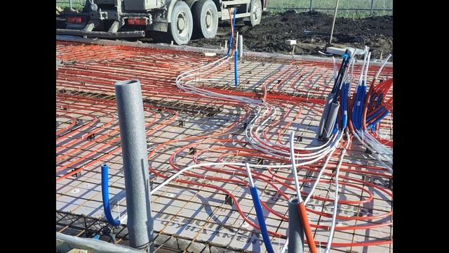 Фундамент УШП дома площадью 70 кв.м.