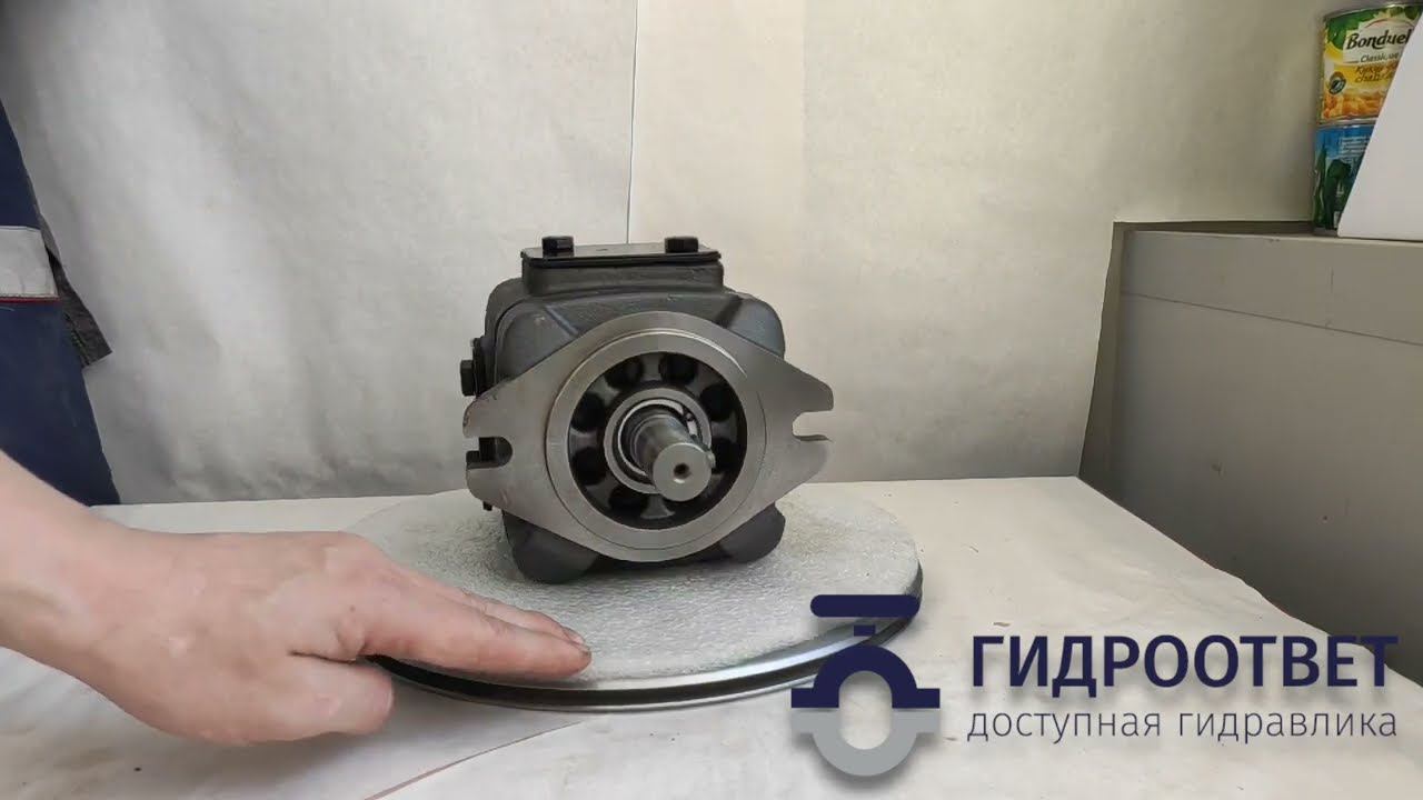 YLH2-50-R-VPC-10 - Шестеренный насос внутреннего зацепления 50 см3, аналог насоса PGH4-3X/050RE11VU2