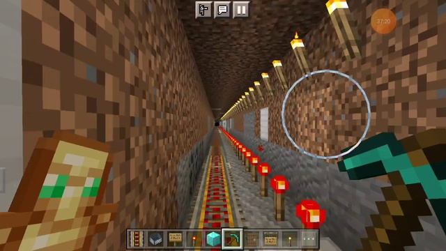 строю метро в Майнкрафт часть 5