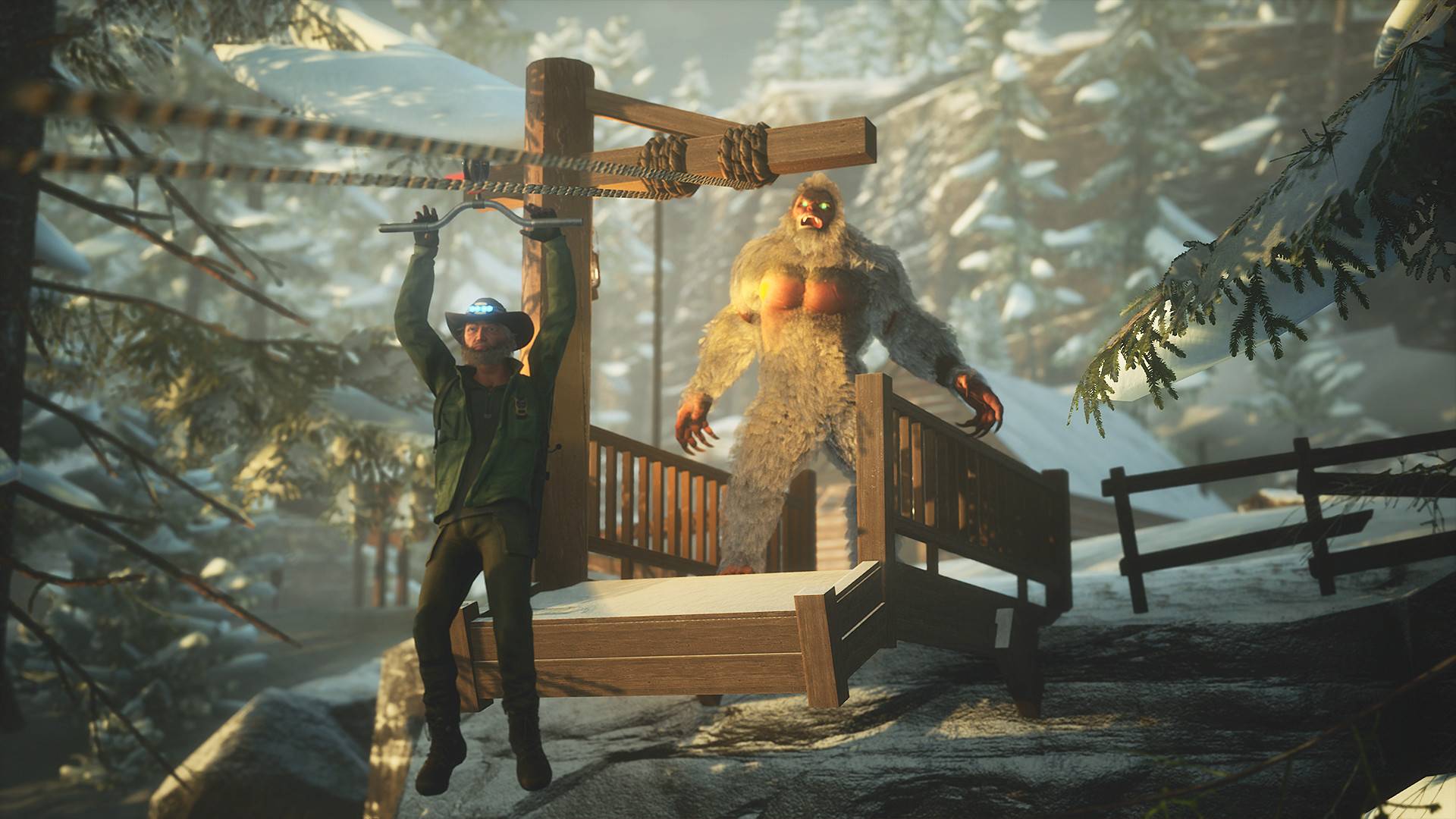 ОХОТИМСЯ ЗА БИГФУТОМ ЙЕТИ | Bigfoot #1